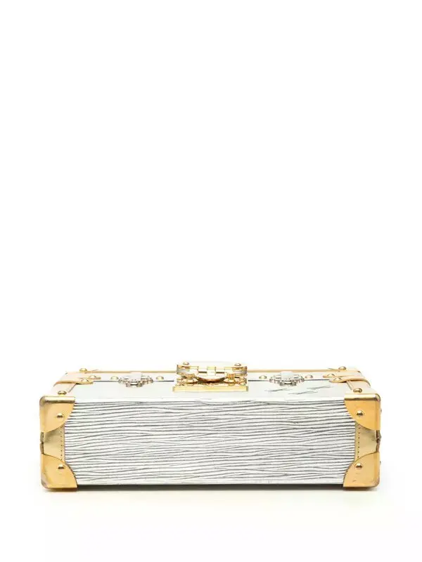 LOUIS VUITTON 2017 Epi Petite Malle Crossbody Bag