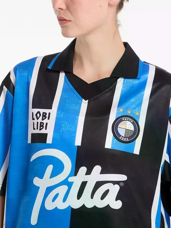 PATTA Striped Football Jersey
