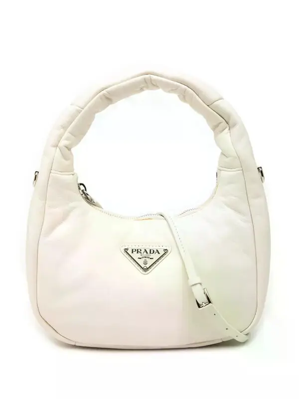 Prada 2013-2026 Mini Nappa Soft Padded Bag Satchel