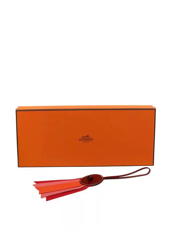 Hermès Paddock Flot Ribbon Bag Charm - Red