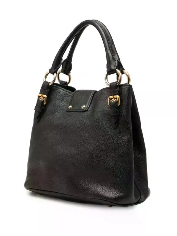 Miu Miu Goatskin Madras Satchel