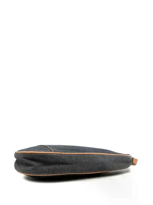 Dior 2001 Mini Denim Pochette Shoulder Bag