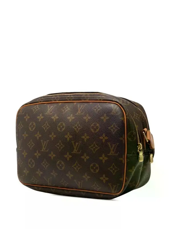 LOUIS VUITTON 1998 Monogram Reporter Pm Crossbody Bag - Brown