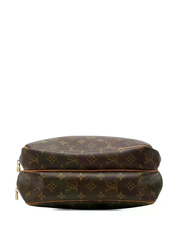 LOUIS VUITTON 1998 Monogram Reporter Pm Crossbody Bag - Brown
