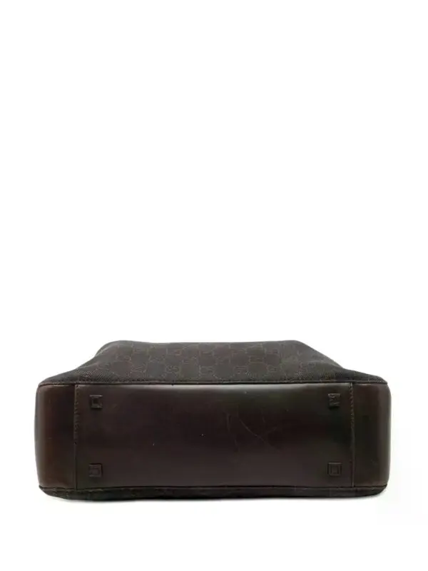Gucci 2000-2015 Gg Denim Shoulder Bag