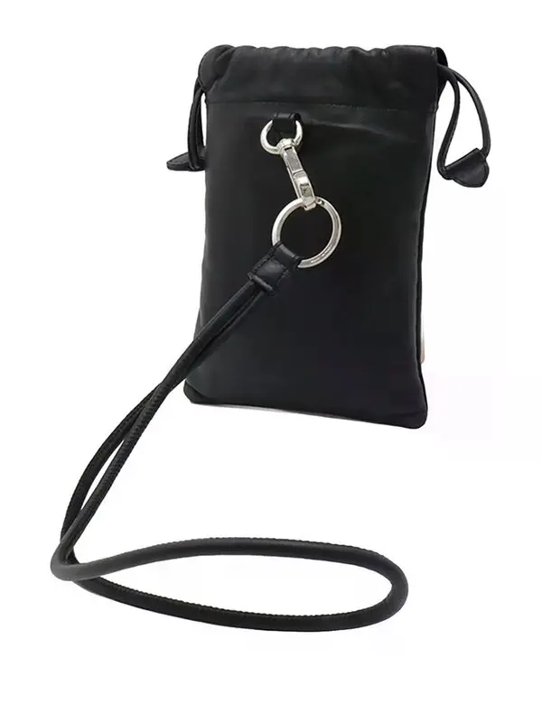 Fendi 2010-2026 Nappa Logo Neck Phone Pouch