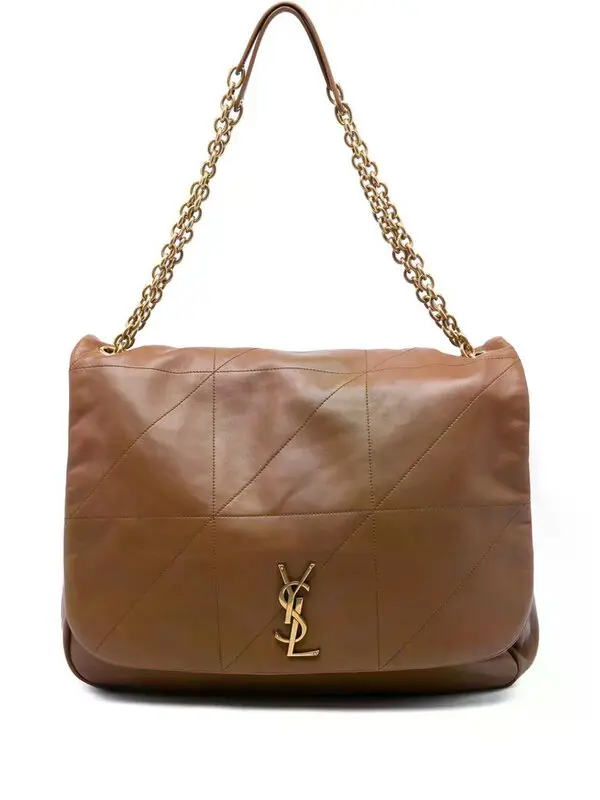 Saint Laurent 2023 Large Quilted Lambskin Jamie 4.3 Shoulder Bag - Brown