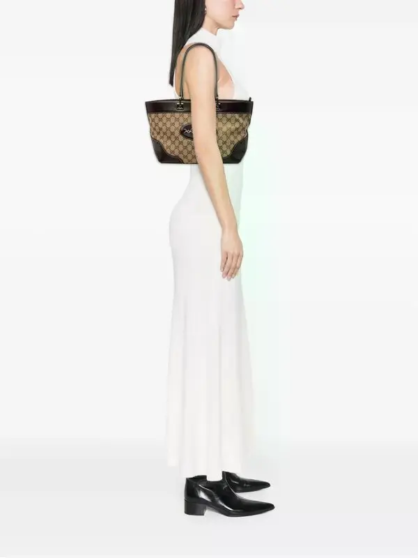 Gucci 2000-2015 Gg Canvas Punch Tote Bag