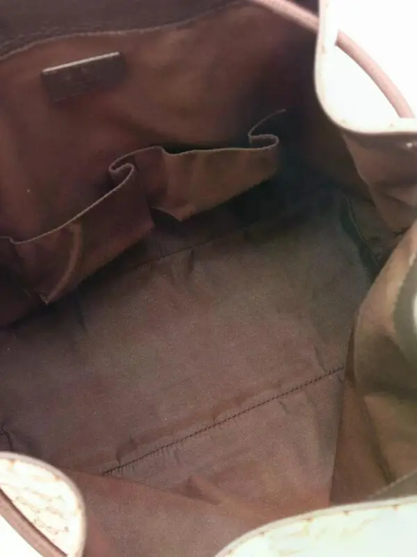 Gucci 2000-2015 Gg Canvas Drawstring Backpack