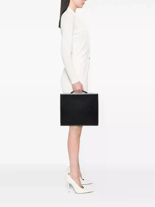 LOUIS VUITTON Damier Glace Luke Briefcase Business Bag