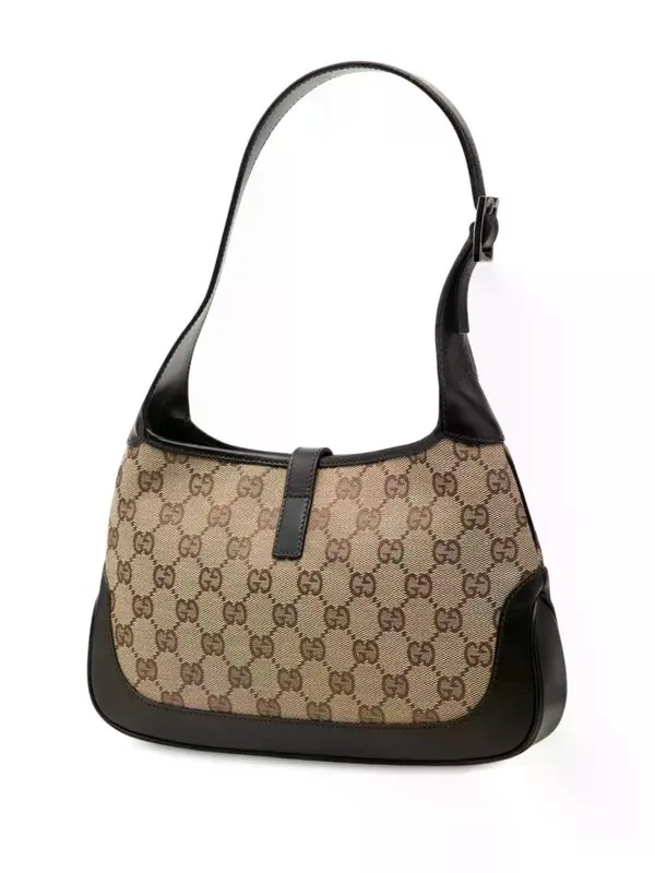 Gucci 2000-2015 Gg Canvas Web Jackie Shoulder Bag