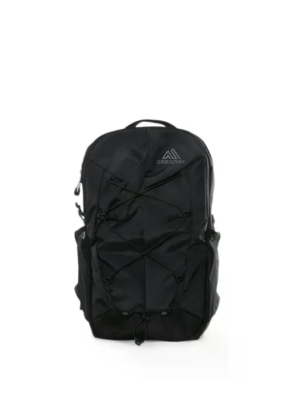 GREGORY Logo-print Bungee-cord Backpack - Black