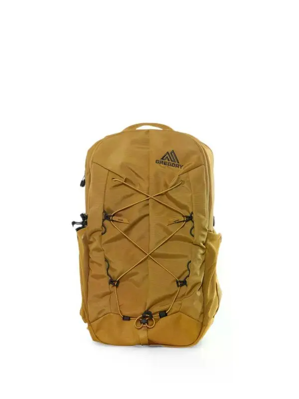 GREGORY Bungee-cord Logo-print Backpack - Yellow