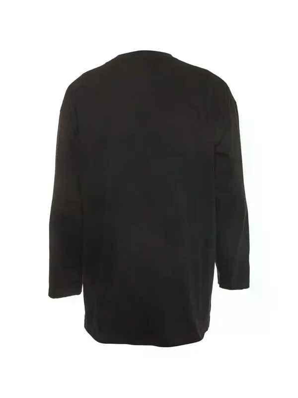 Balenciaga Printed Jersey T-shirt - Black