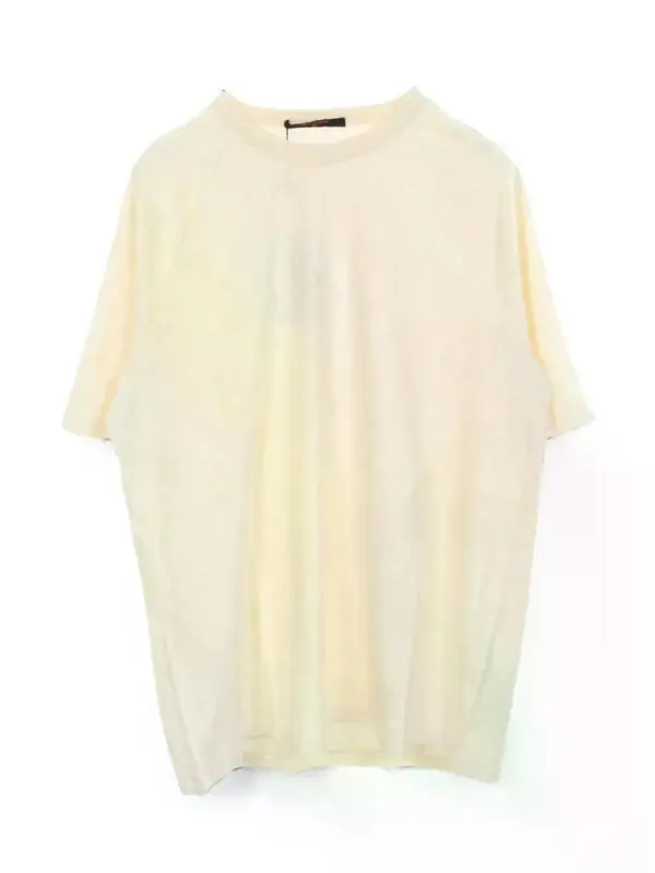 LOUIS VUITTON 2020s Monogram Towel T-shirt - Neutrals