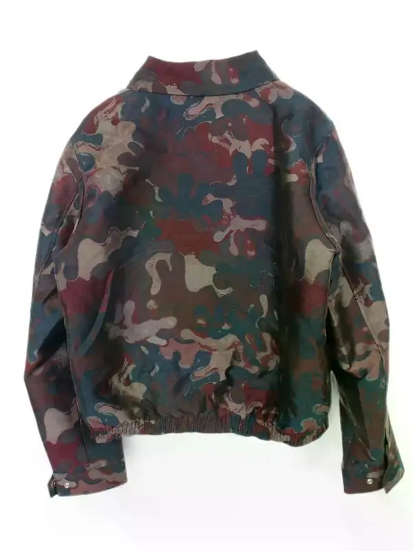 Dior X Peter Doig Floral Print Bomber Jacket