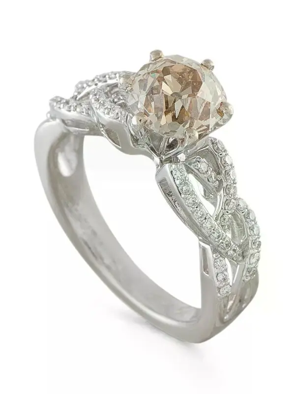LB EXCLUSIVE Old Mine Cut Diamond Ring