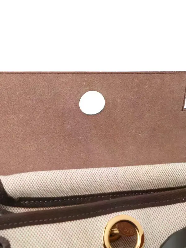 Hermès Herbag Zip 20 Crossbody Bag - Grey