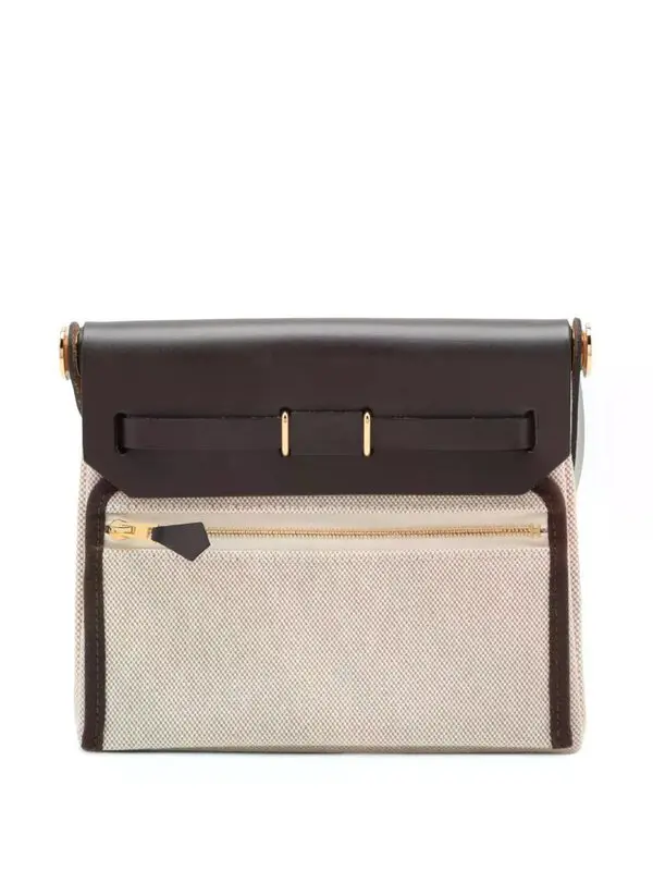 Hermès Herbag Zip 20 Crossbody Bag - Grey