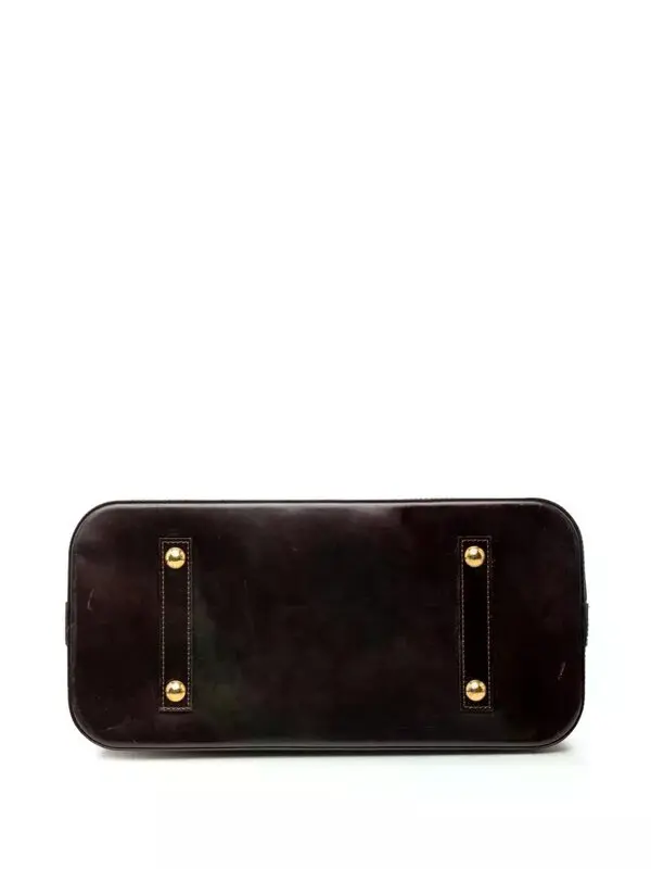 LOUIS VUITTON 2010 Monogram Vernis Alma Gm Handbag - Purple