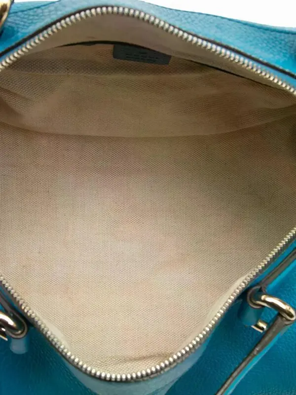 Gucci Soho Boston Bag In Pebbled Calfskin