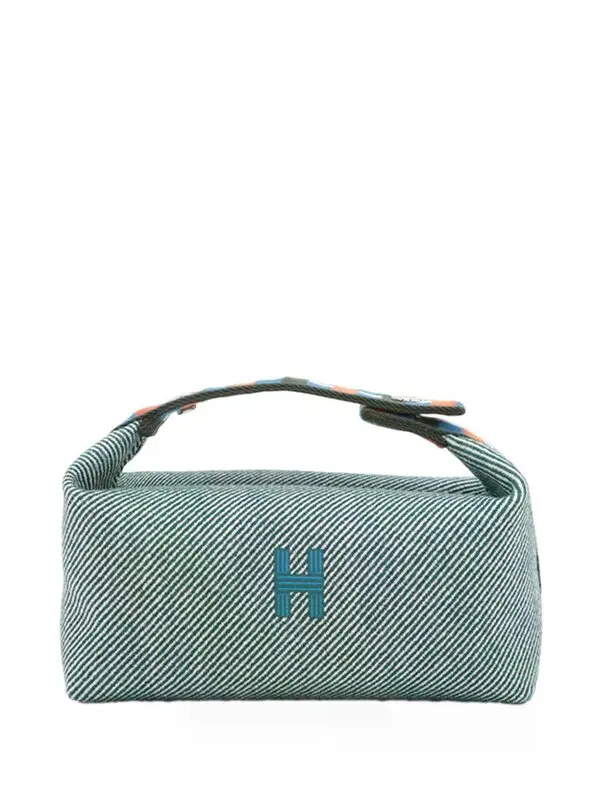 Hermès 2010-2026 Small Wool Bride A Brac H Natte Case Vanity Bag