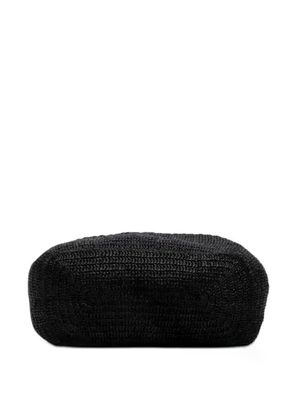 Saint Laurent Le 5 A 7 Raffia Tote Crossbody Bag