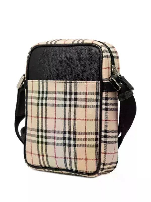 Burberry House Check Canvas Crossbody Bag