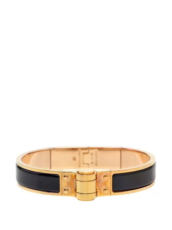 Hermès Enamel Hinged Bracelet
