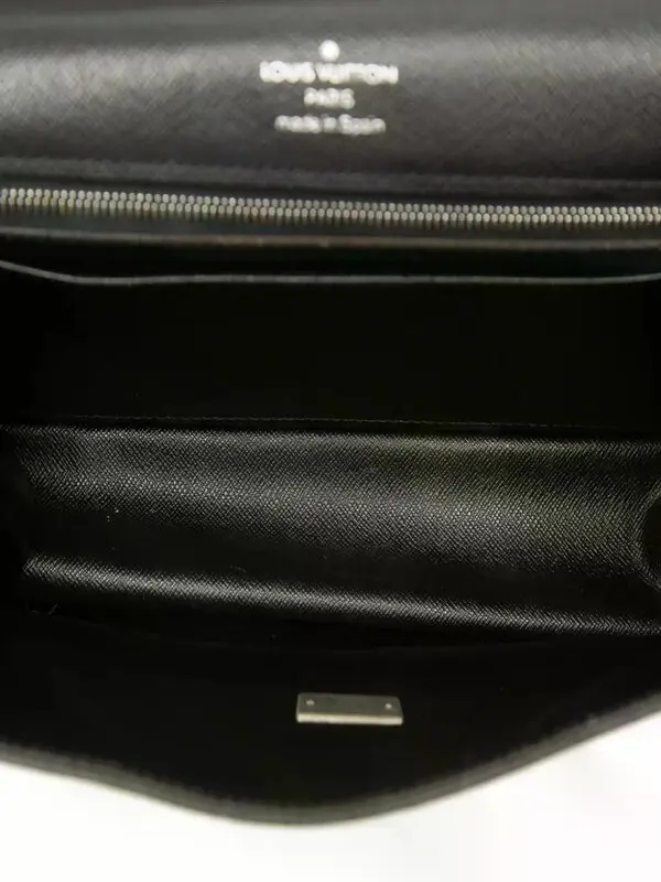 LOUIS VUITTON 2005 Taiga Selenga Clutch Bag