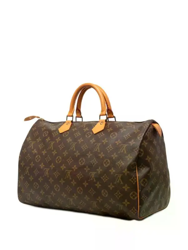 LOUIS VUITTON 2001 Monogram Speedy 40 Boston Bag