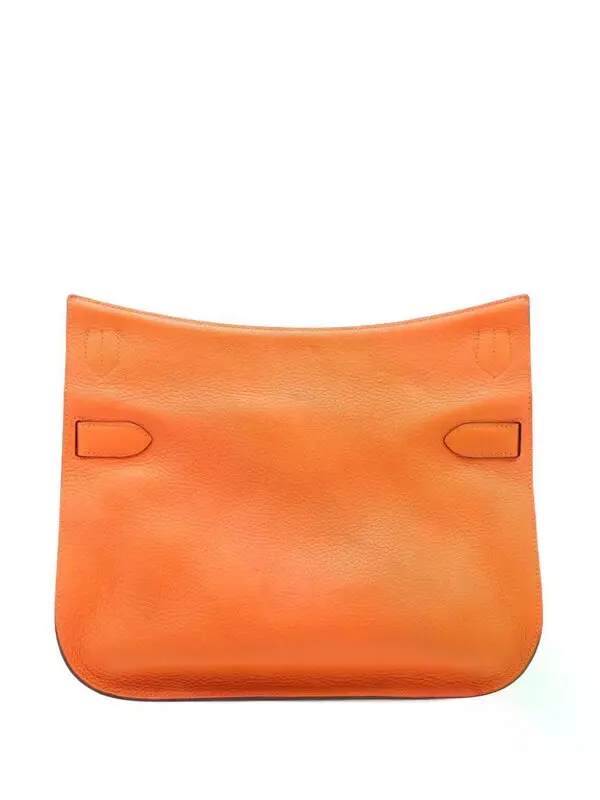 Hermès Clemence Jypsiere 34 Crossbody Bag - Orange