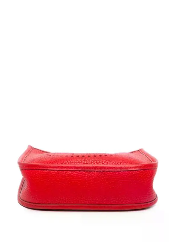 Hermès Clemence Evelyne I 16 Amazone Crossbody Bag - Red