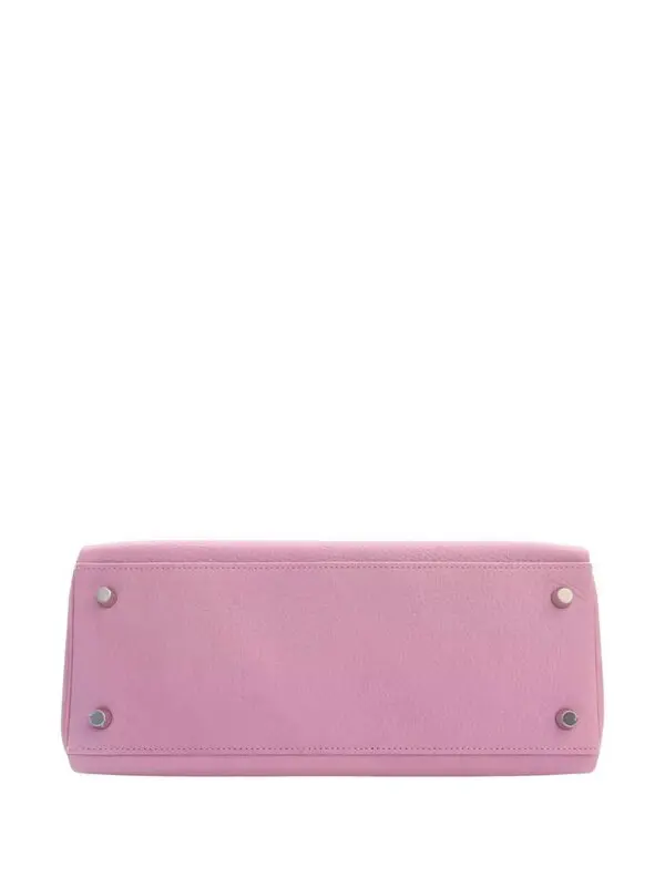 Hermès 2022 Togo Leather Kelly Ii Retourne 28 Satchel - Pink