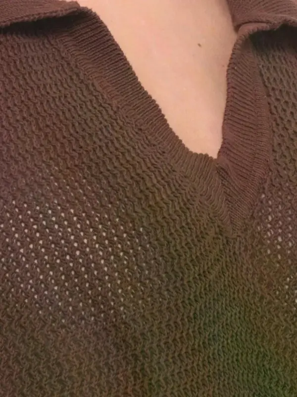 Marella Mlslembi Open-knit V-neck Jumper