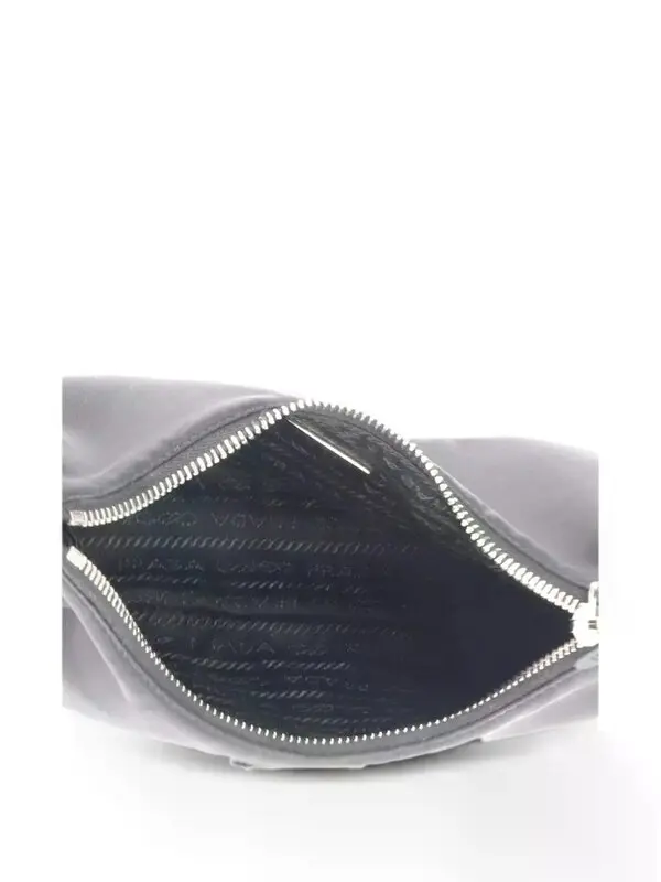 Prada Re-edition 2005 Shoulder Bag Tessuto Small Crossbody Bag - Black
