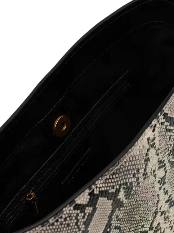 Michael Kors Snake-effect Chain-detail Shoulder Bag