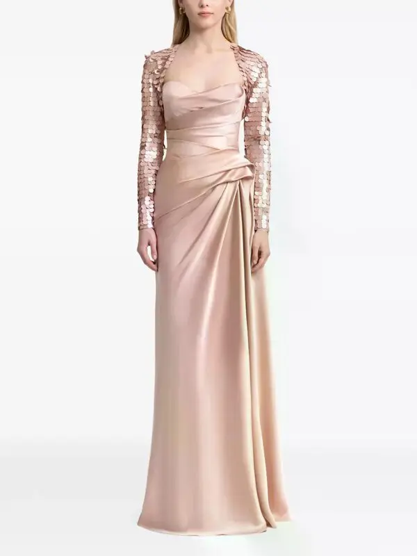 GEMY MAALOUF Draped Maxi Dress