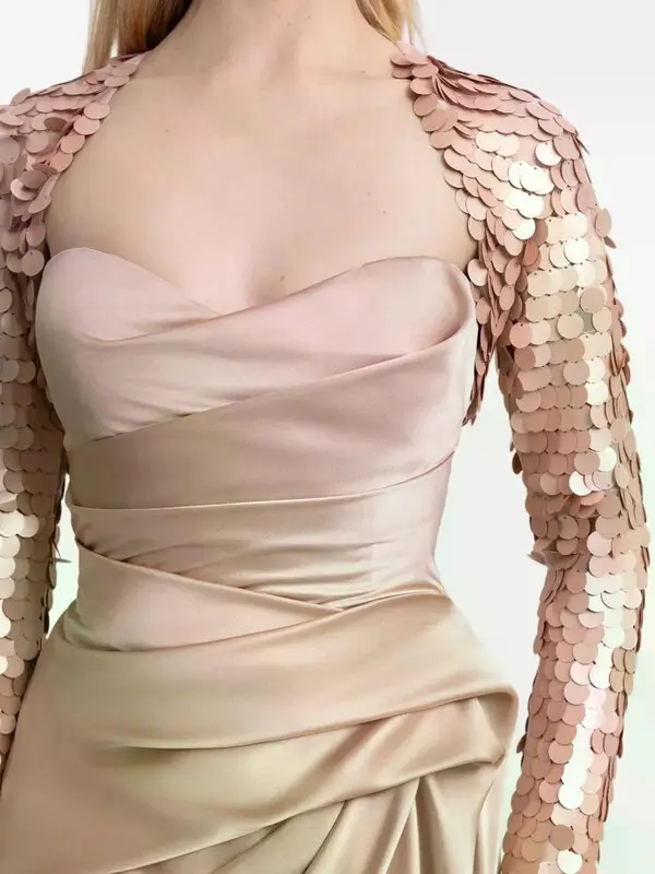GEMY MAALOUF Draped Maxi Dress