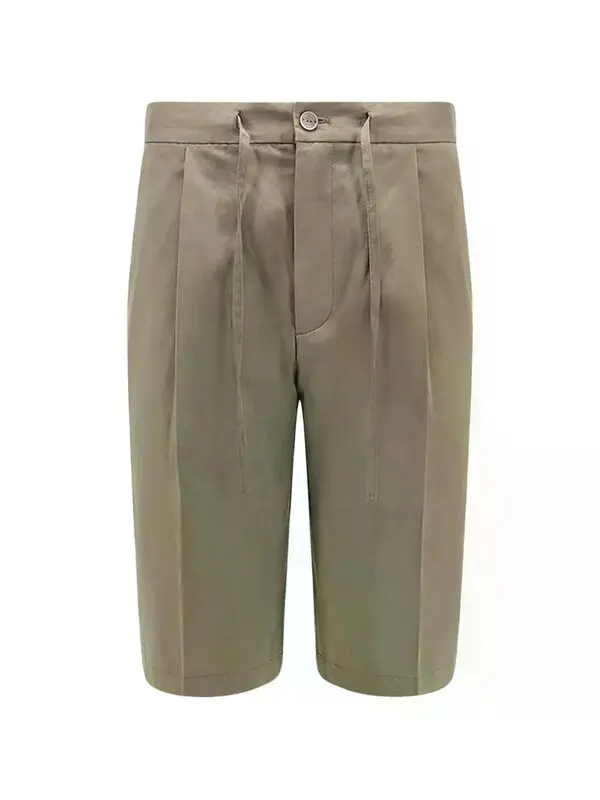 HEVO Drawstring Pleated Shorts