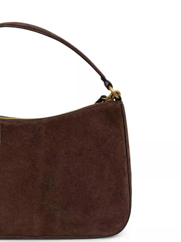 TWINSET Chain-link Suede Tote Bag