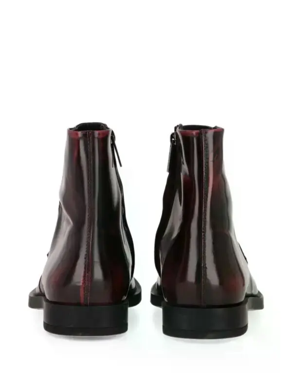 TOD'S Polished Finish Penny-strap Ankle Boots