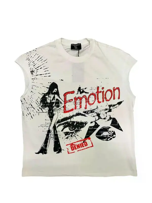 Mixed Emotion Starboy Graphic Print Vest