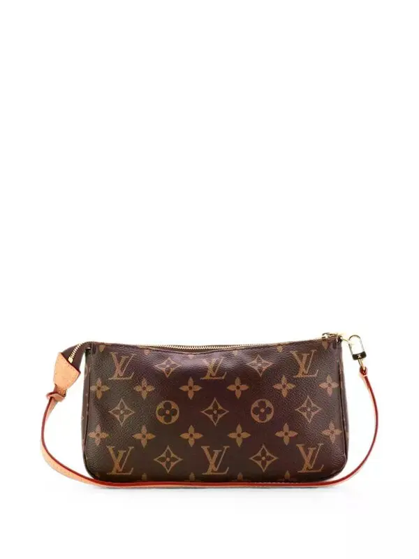 LOUIS VUITTON Monogram Canvas Pochette Accessoires Nm Clutch Bag