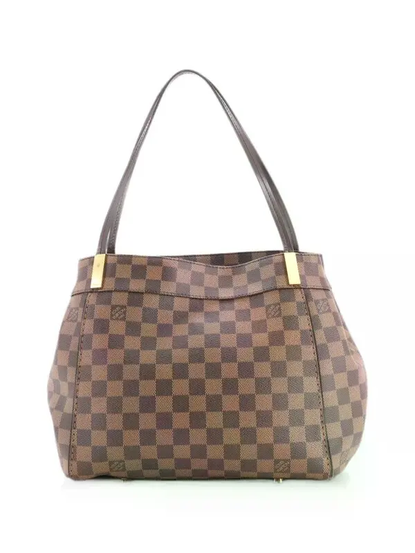 LOUIS VUITTON Marylebone Damier Pm Tote Bag - Brown