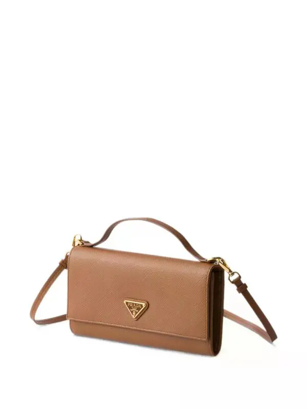 Prada Mini Saffiano Leather Wallet