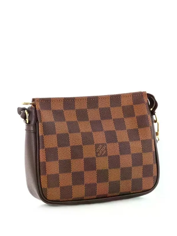 LOUIS VUITTON Trousse Make Up Bag Damier Pouch - Brown