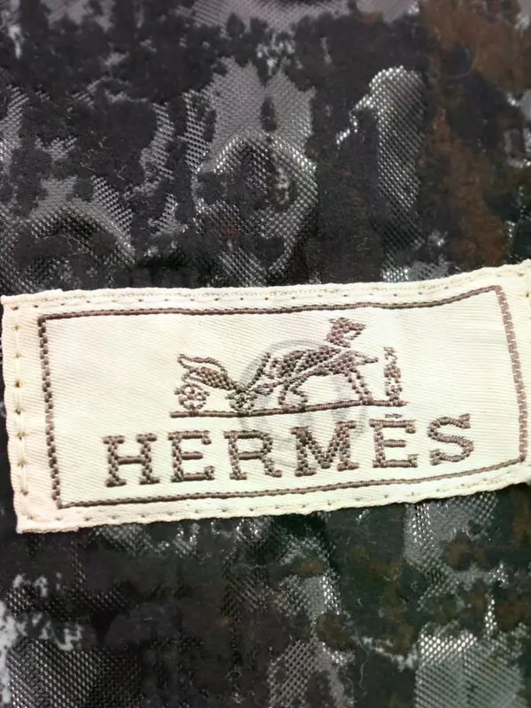 Hermès 2010s Serie Button Hooded Coat