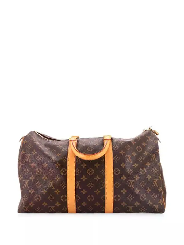 LOUIS VUITTON Keepall Bag Monogram Canvas 45 Satchel