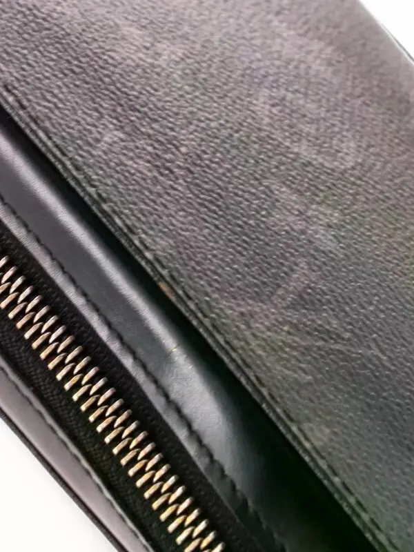 LOUIS VUITTON Zippy Wallet Monogram Eclipse Canvas Xl Small Wallets